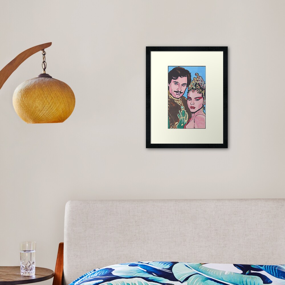 "Flash gordon, prince Baron and Princess Aura" Greeting Card for Sale ...