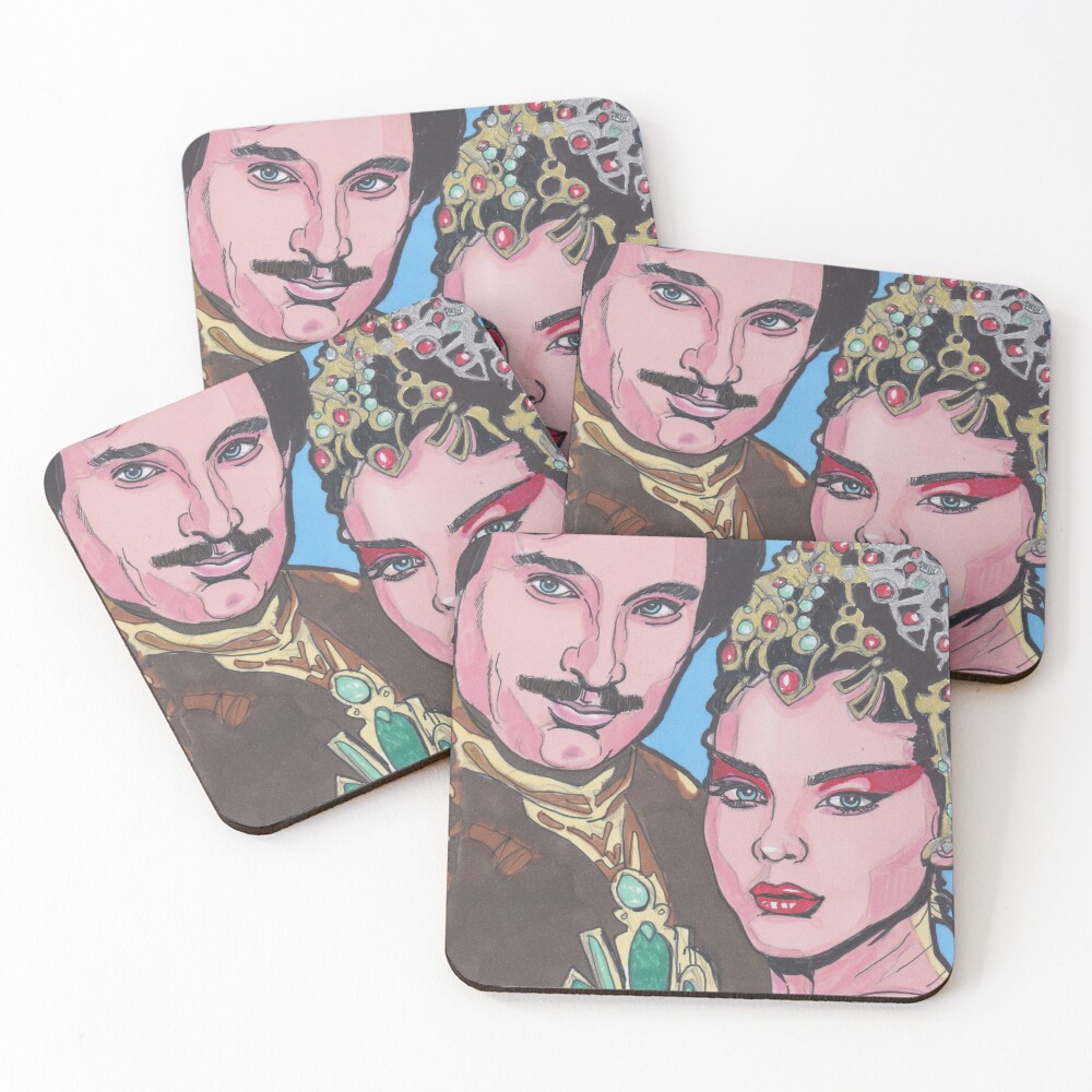 "Flash gordon, prince Baron and Princess Aura" Greeting Card for Sale ...