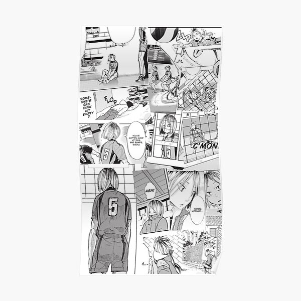 "Kenma Kozume Collage!" Poster for Sale by hannahprice | Redbubble