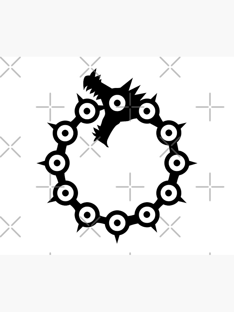 Poster « Meliodas Dragon signe », par Ptitgaum | Redbubble