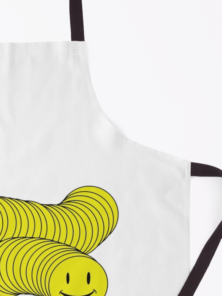 Tablier « SMILEY FACE SLINKY », par Glossypop | Redbubble