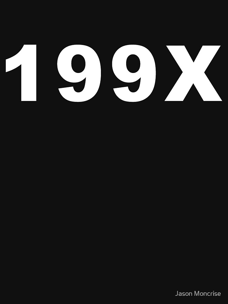 "199x" T-shirt for Sale by lonelycreations | Redbubble | 90s t-shirts ...