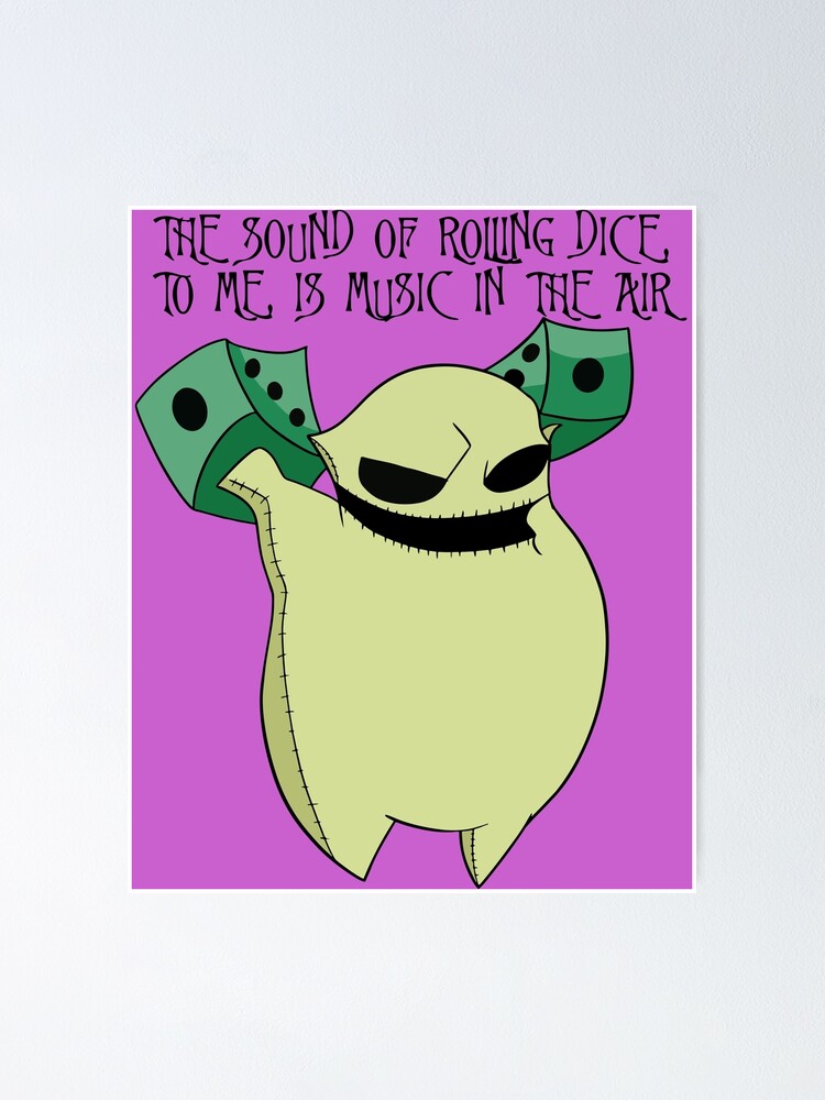 "Chibi Oogie Boogie" Poster for Sale by Rons-Designs | Redbubble