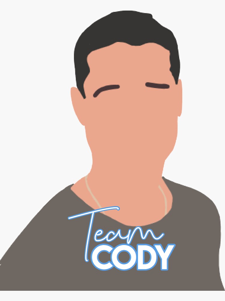 "Team Cody - Big Brother" Sticker by JulietMingle | Redbubble
