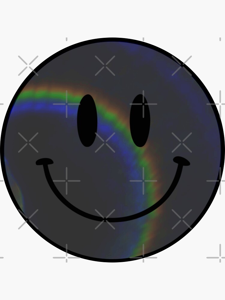"Eclipse Rainbow | Happy Face | " Sticker for Sale by HappyFaceCo ...