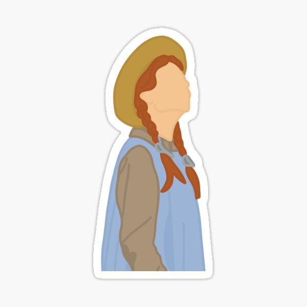 "Anne of Green Gables" Sticker for Sale by janesweeney | Redbubble