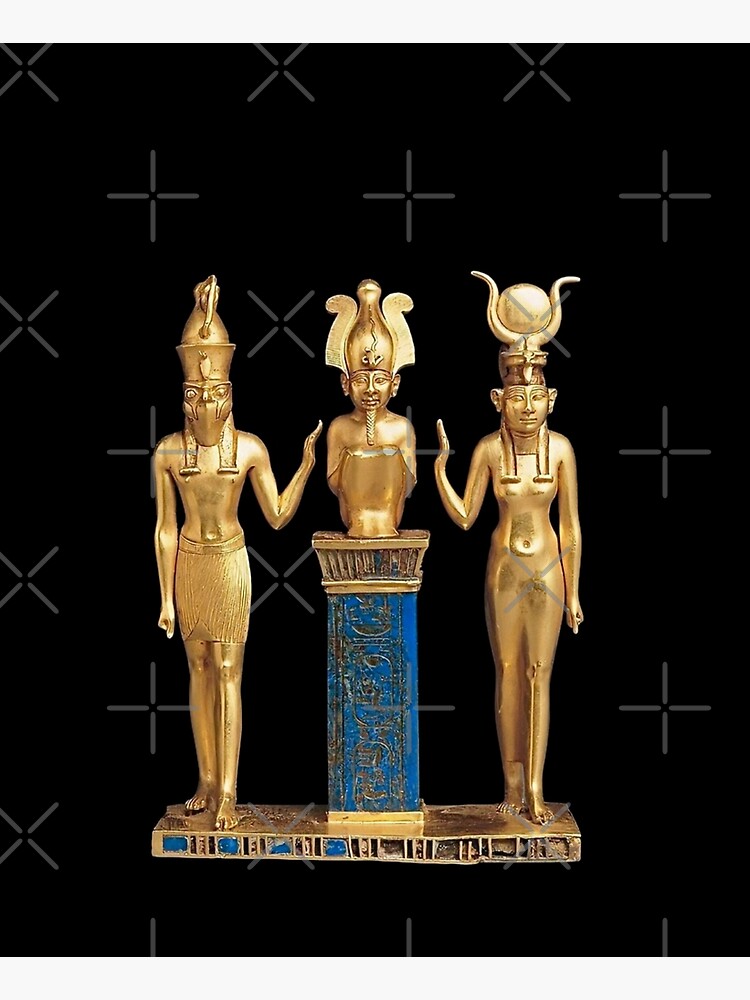 Schürze for Sale mit "Isis-, Osiris- und Horus-Triade (Osorkon II)" von DotorEaon | Redbubble
