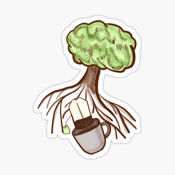 "Compost tea bags" Sticker by akiri | Redbubble