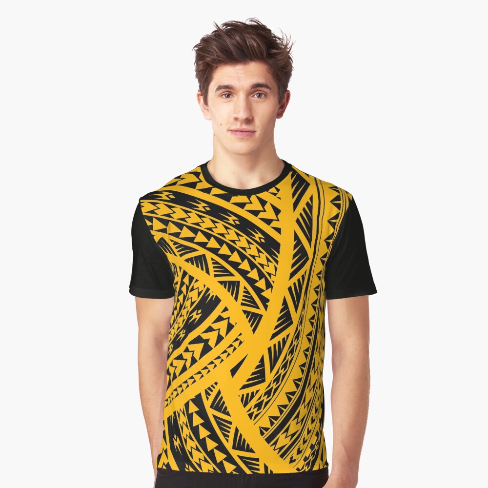 "YELLOW SAMOAN PATTERN " Art Board Print for Sale by ARTSHACKPRINTS ...