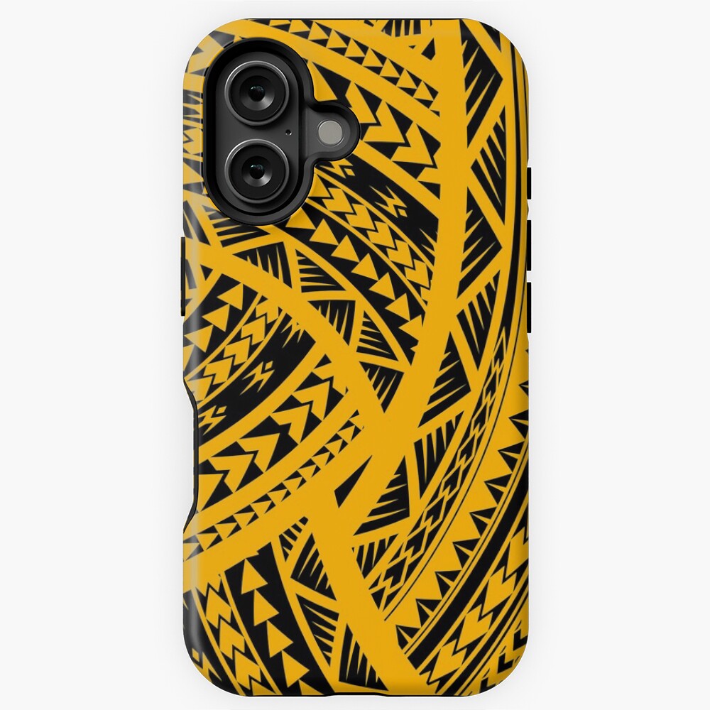 "YELLOW SAMOAN PATTERN " Art Board Print for Sale by ARTSHACKPRINTS ...