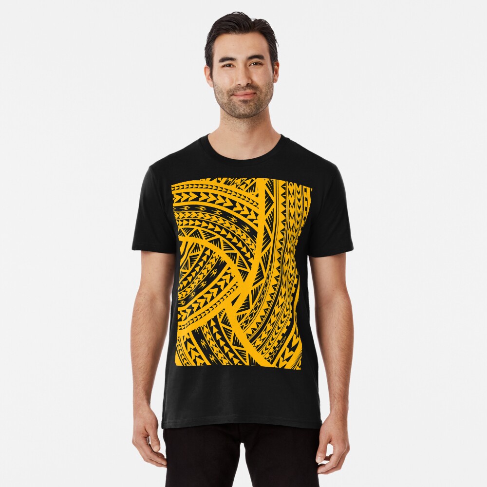 "YELLOW SAMOAN PATTERN " Art Board Print for Sale by ARTSHACKPRINTS ...