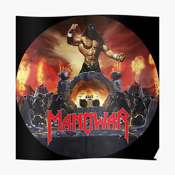 Poster: Manowar | Redbubble