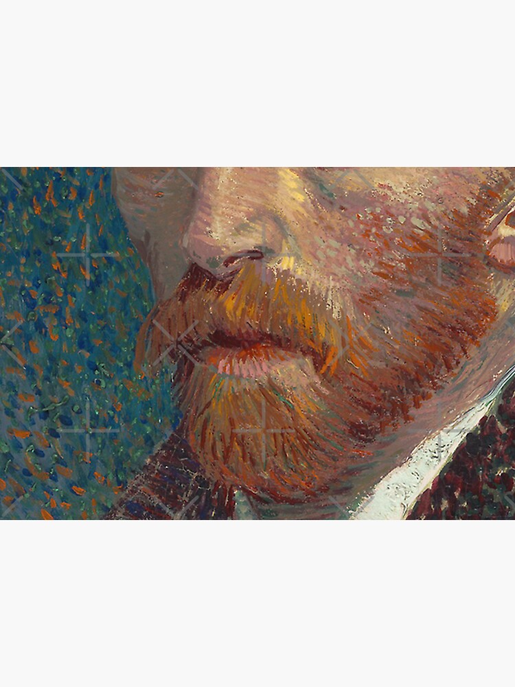 "Vincent Van Gogh Self Portrait with Red Beard" Sticker for Sale by ...