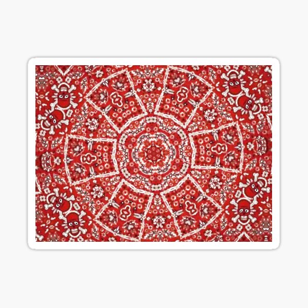 "red" Sticker for Sale by bunnyandstar | Redbubble
