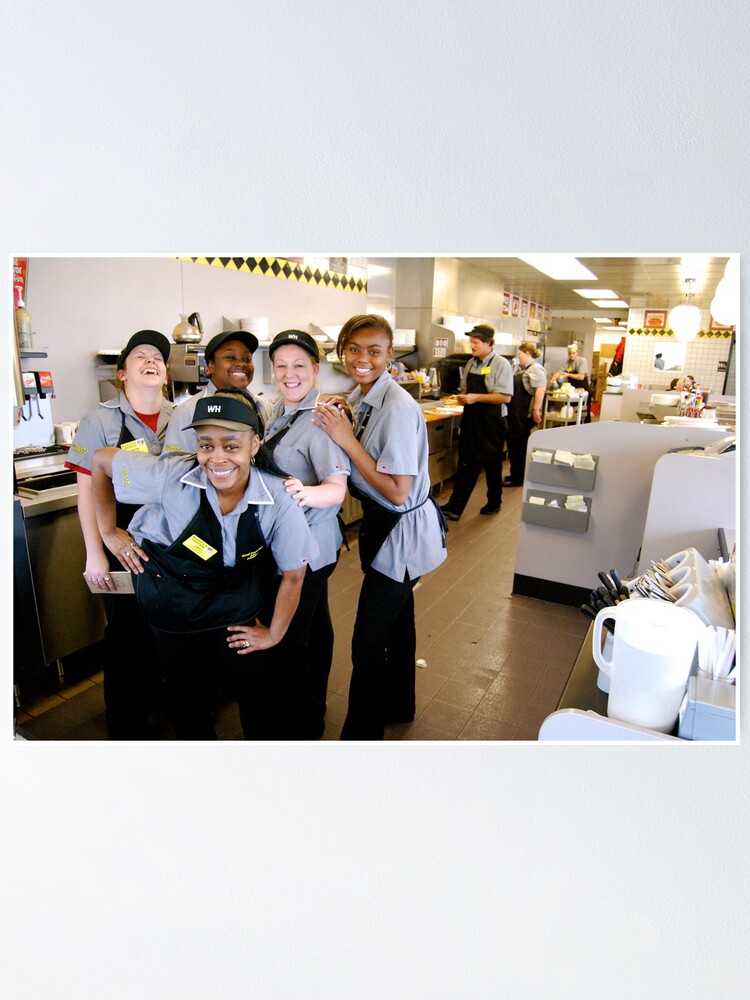 "Waffle House Team" Poster by TimothyState | Redbubble