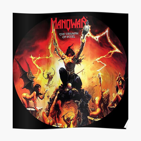 Poster: Manowar | Redbubble
