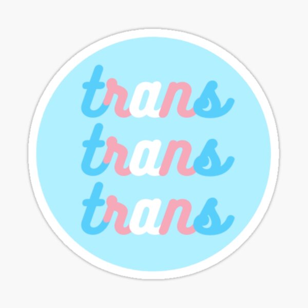 "trans pride design" Sticker for Sale by KORRASAMIQUEENS | Redbubble