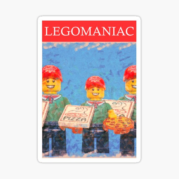 Lego Man Stickers | Redbubble