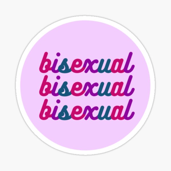 "bisexual pride design" Sticker by KORRASAMIQUEENS | Redbubble