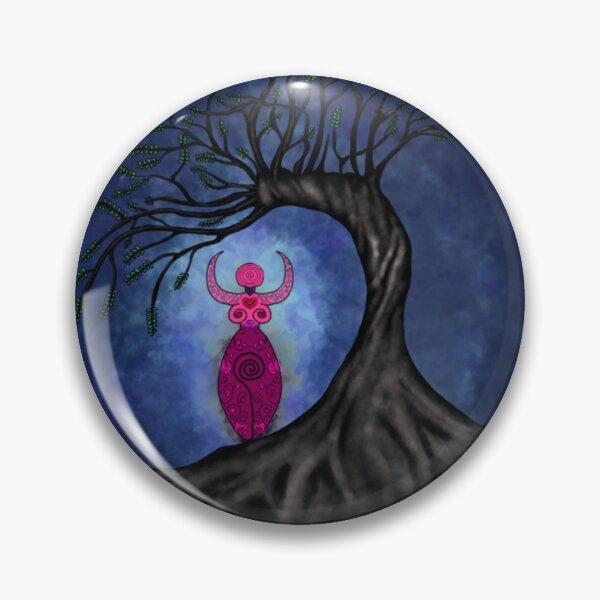 "Spiral Goddess, Tree of Life Inspired wiccan/pagan/occult symbols Art ...