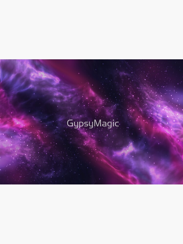 "Purple Cosmos Space Galaxy Art" Sticker by GypsyMagic | Redbubble
