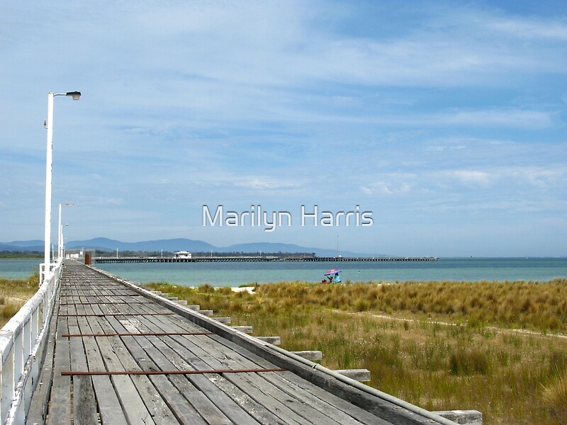 "Historic Long Jetty - Port Welshpool, Victoria." by Marilyn Harris ...