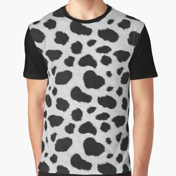 "Cow Print " T-shirt for Sale by fineart2017 | Redbubble | cow graphic ...