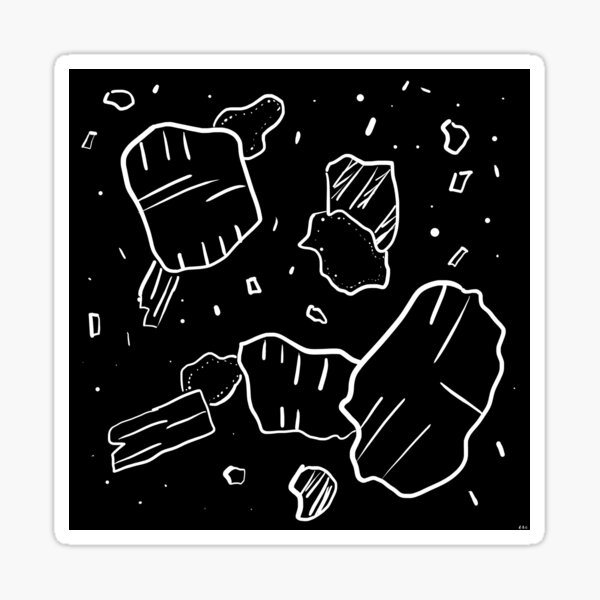 "Thin Section" Sticker for Sale by RockADoodles | Redbubble