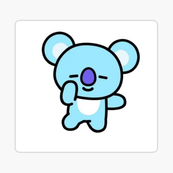 "bt21 koya stickers/pillows/pins/phonecase/posters/notebooks/masks ...