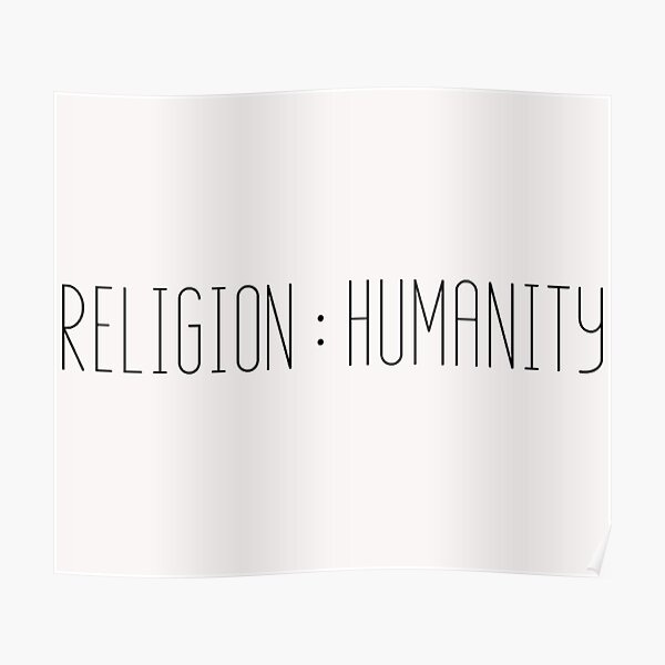 Save Humanity Posters | Redbubble