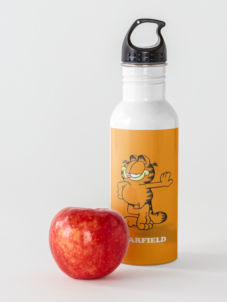 "GARFIELD" Water Bottle for Sale by awkwoard | Redbubble