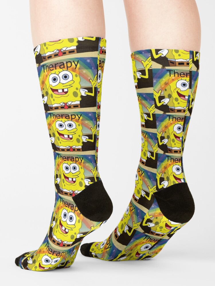 Calcetines Meme Bob Esponja Dibujos Animados Personajes Divertidos ...