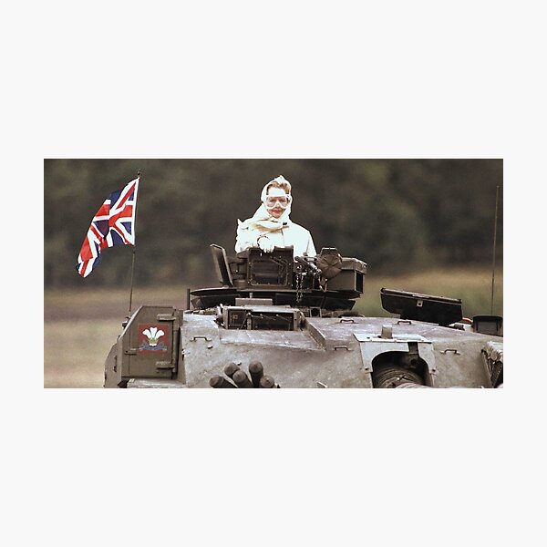 "Reusable Margaret Thatcher Face Mask" Photographic Print for Sale by ...