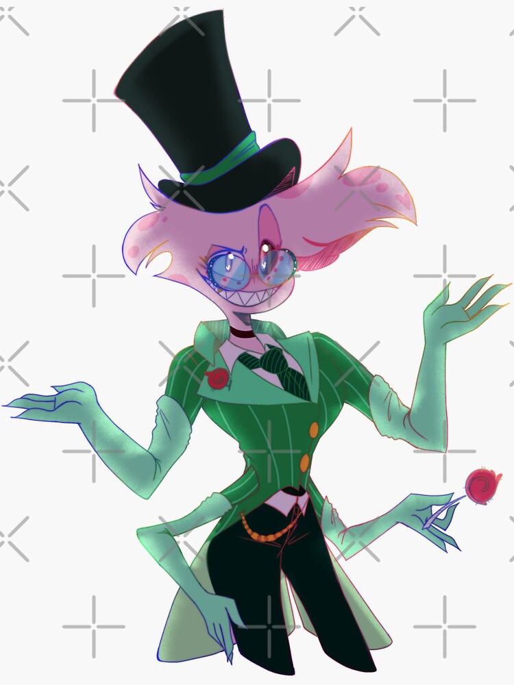 "Angel the Onceler - Hazbin Hotel / HuniCast " Sticker for Sale by ...