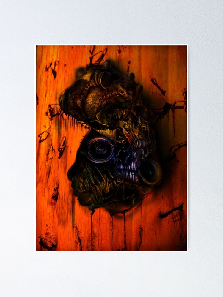 ""AutoHeart"" Poster for Sale by WithanH | Redbubble