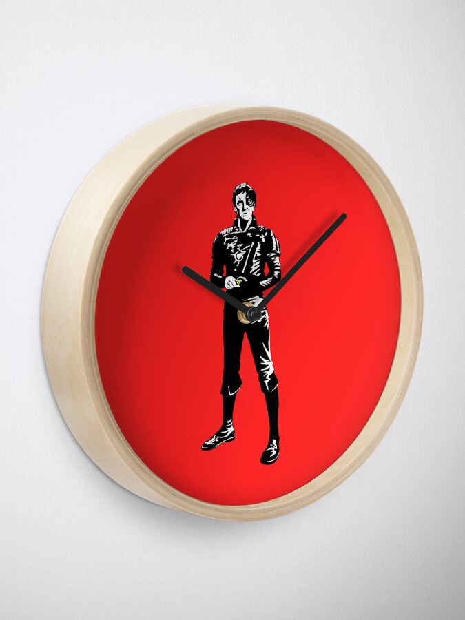"Space Commander Travis from 'Blake's 7'" Clock for Sale by ...