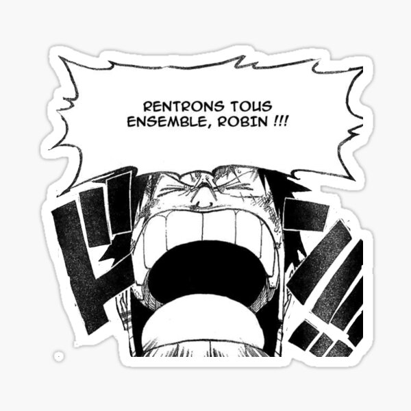 "Lass uns alle zusammen gehen, Robin" Sticker von Torasenshiu | Redbubble