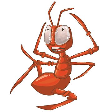 "Scared ant" Poster for Sale by FunnyEye | Redbubble
