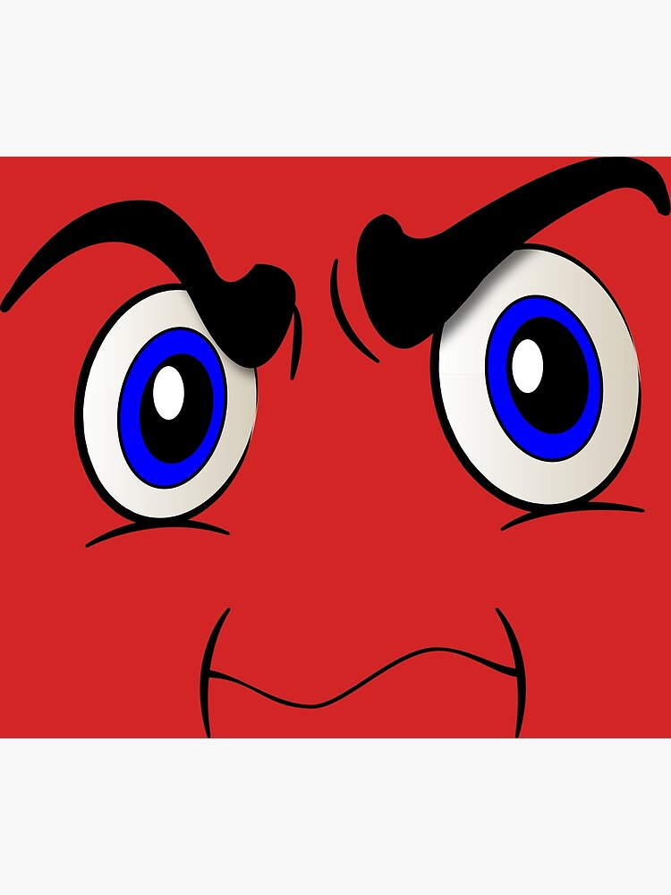 "Angry face" Art Print for Sale by azeerfairuz | Redbubble