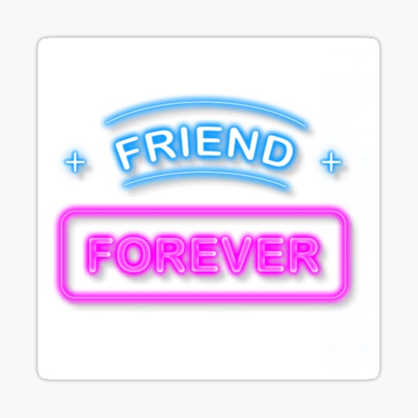 "BFF" Sticker by Damanpreet | Redbubble
