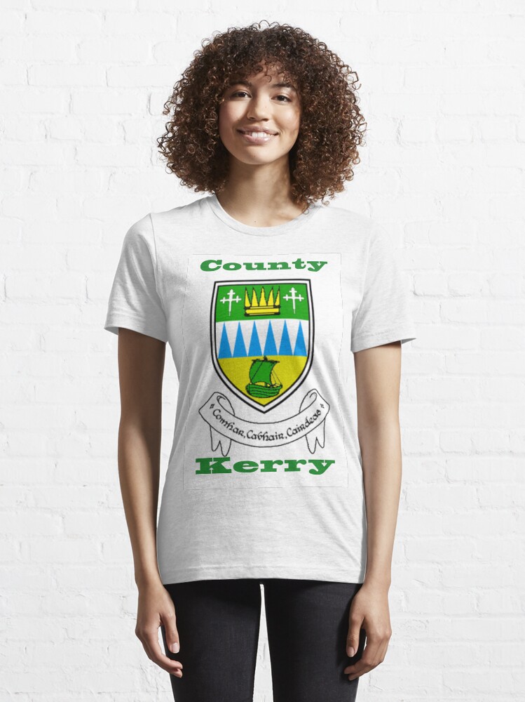 "County Kerry Coat of Arms" Essential T-Shirt for Sale by CrankyOldDude ...