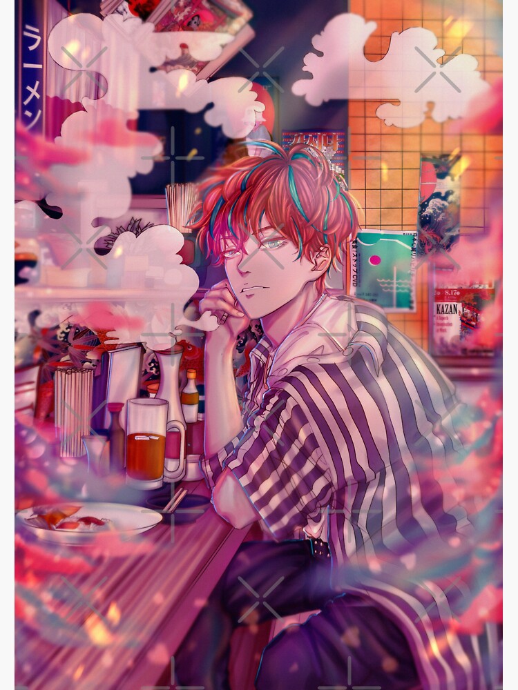 "Doppo Kannonzaka Hypnosis Mic" Sticker by ashueiji | Redbubble