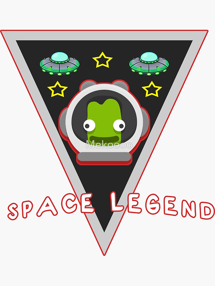 "Space Legend, Kerbal space program , Legend" Sticker by Mekoooo ...