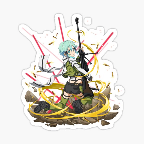 "Shino / Autre - SAO" Sticker for Sale by SamuraiSpirit | Redbubble