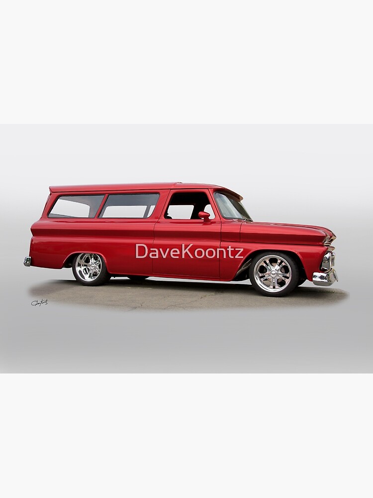"1965 Chevrolet Custom Suburban" Framed Art Print for Sale by ...