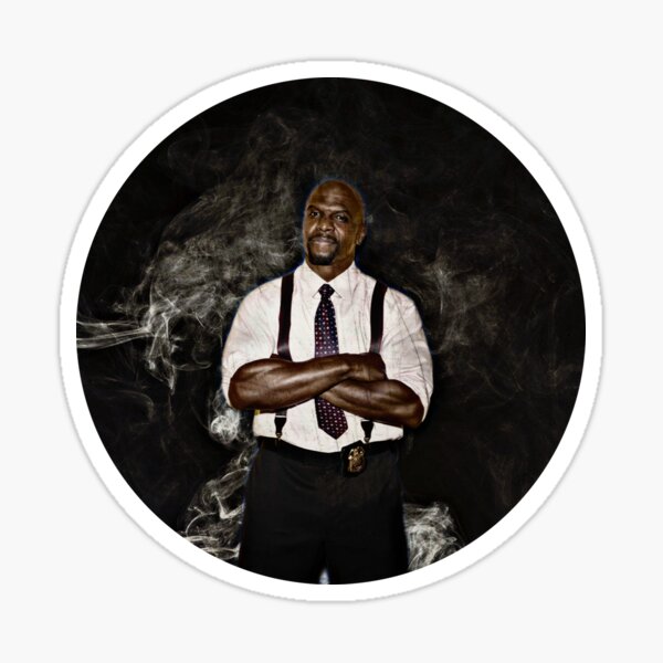 "Terry Jeffords, Terry Crews, Brooklyn 99" Sticker for Sale by TV2020 ...
