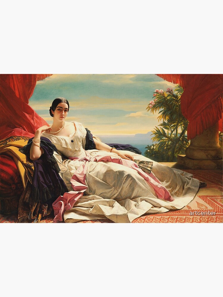 "Franz Xaver Winterhalter - Portrait Of Leonilla, Princess Of Sayn ...