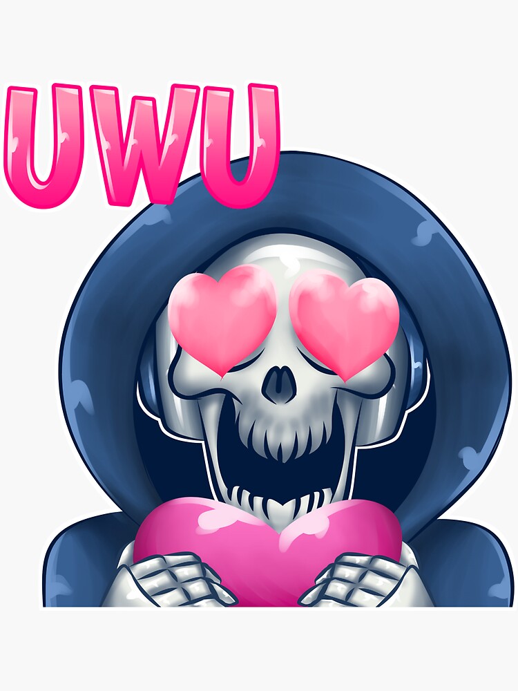 "UwU" Sticker by TorinsPlace | Redbubble