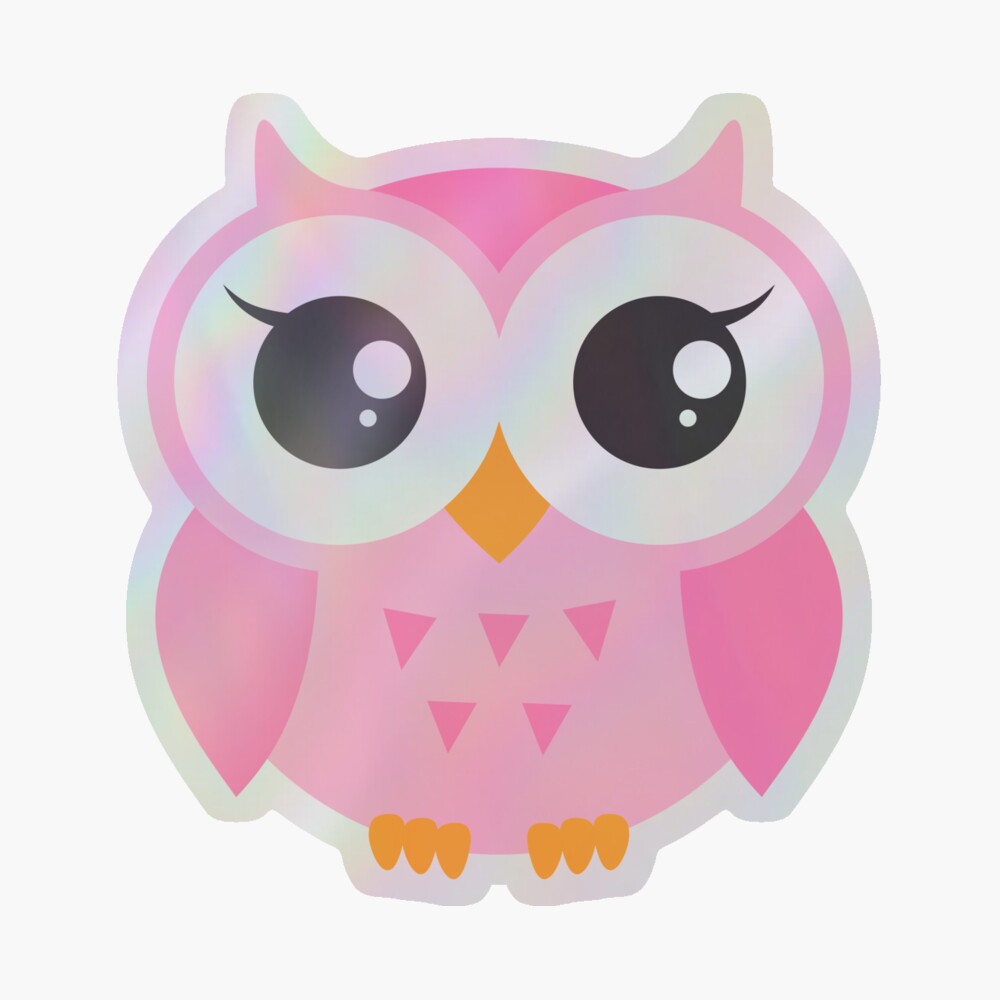 Pink Baby Owl Clip Art