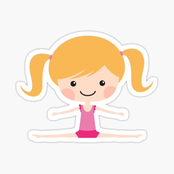Splits Gymnastics Clipart